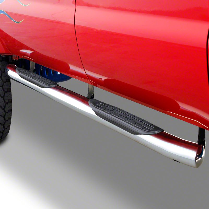 Go Rhino Sierra 2500 415 Series Cab Length Side Step Bars; Polished ...