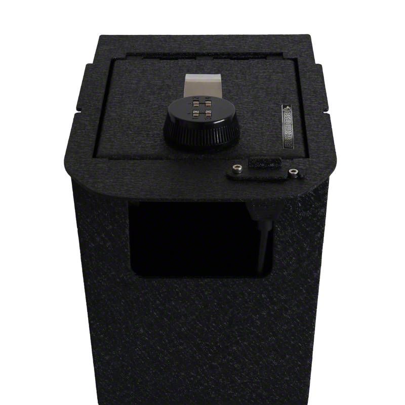 Sierra 2500 Center Console Safe with 4-Digit Combo Lock; Black (22-25 ...