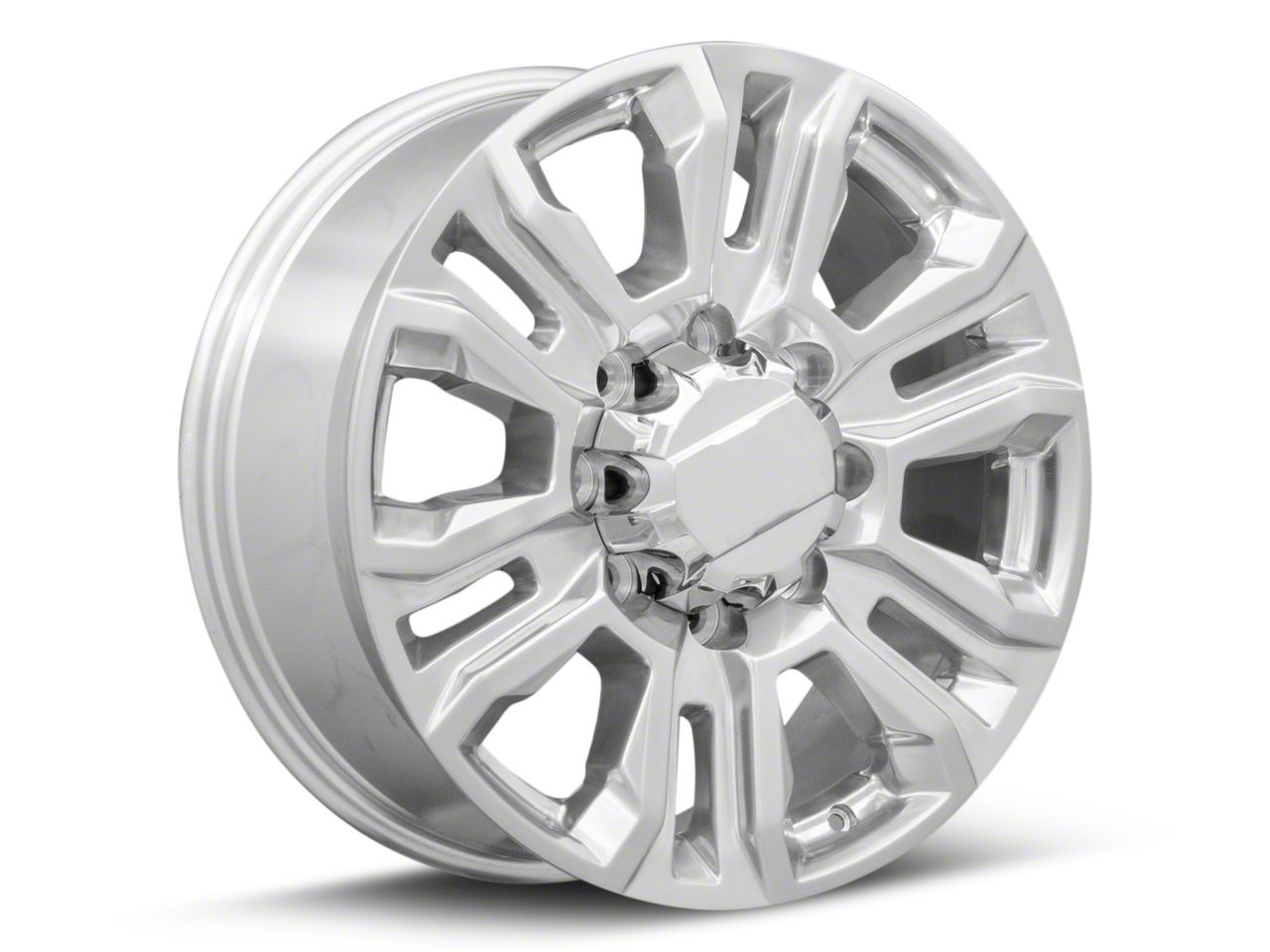 Sierra 2500 Denali Style Polished 8-Lug Wheel; 20x8.5; 47mm Offset (20 ...
