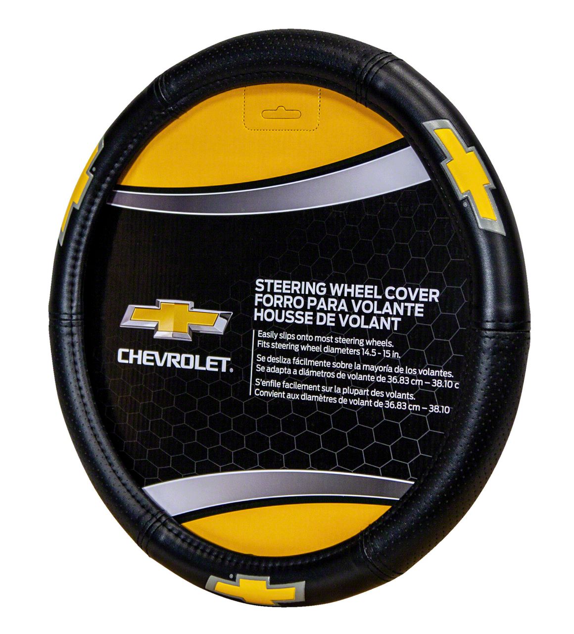 Sierra 2500 Elite Series Speed Grip Steering Wheel Cover with Gold ...