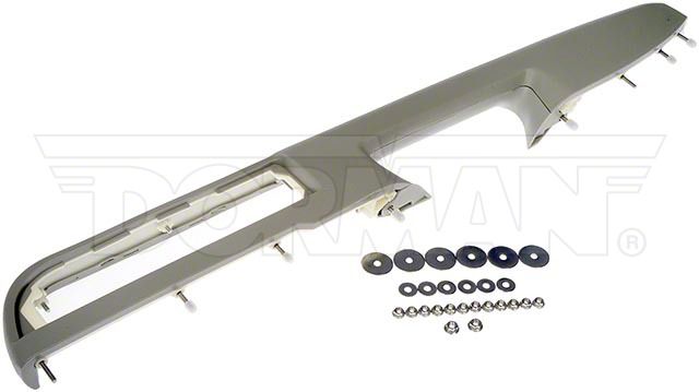 Sierra 2500 Front Door Armrest; Driver Side; Gray (10-14 Sierra 2500 HD w/ Door Handle Above ...