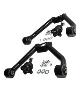 Sierra 2500 Front Upper Control Arm for 2 to 4-Inch Lift; Black (01-10 ...