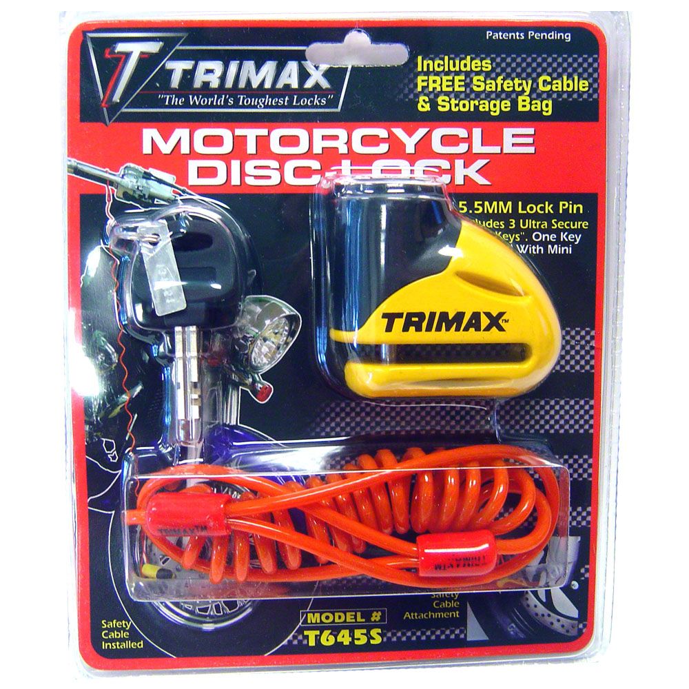 Sierra 2500 Hardened Metal Disc Lock with 5.50mm Pin; Short Throat ...