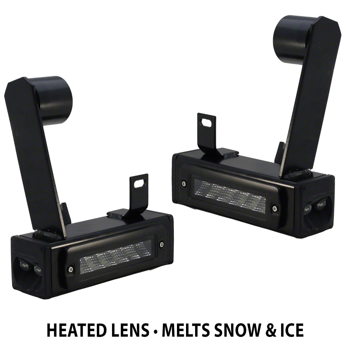 Sierra 2500 Hitch Bar Reverse 7-Inch LED Flood Lighting Heavy Duty Bolt ...