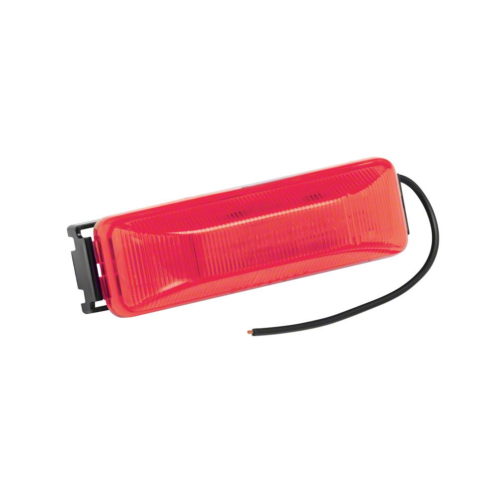 Sierra 2500 Sealed Trailer Clearance Light 38; Red with Black Base and ...
