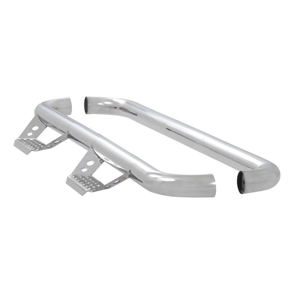 Sierra 2500 Baja Steps; Polished Stainless (15-17 Sierra 2500 HD Double ...