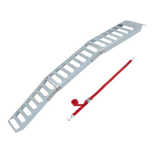 Sierra 2500 Tri-Fold Straight Ramp with Punch Out Pattern; 9-Inch x 72 ...
