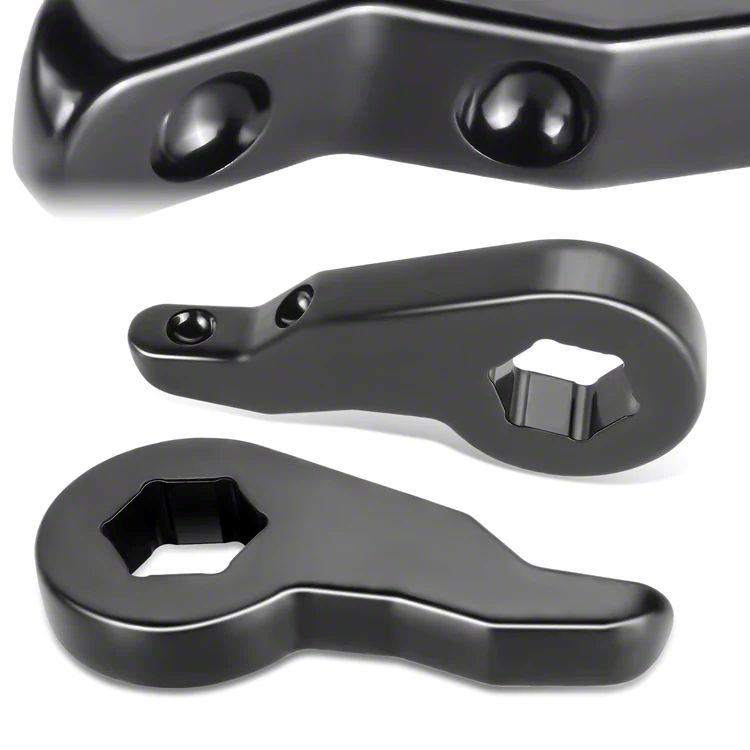 Sierra 3500 1 to 3-Inch Inch Torsion Lift Keys; Black (07-10 4WD Sierra ...
