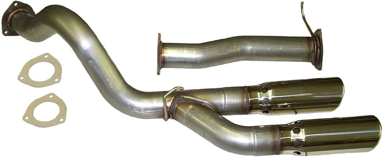 Sierra 3500 4-Inch Aluminized Particulate-Trap Back Muffler Delete ...