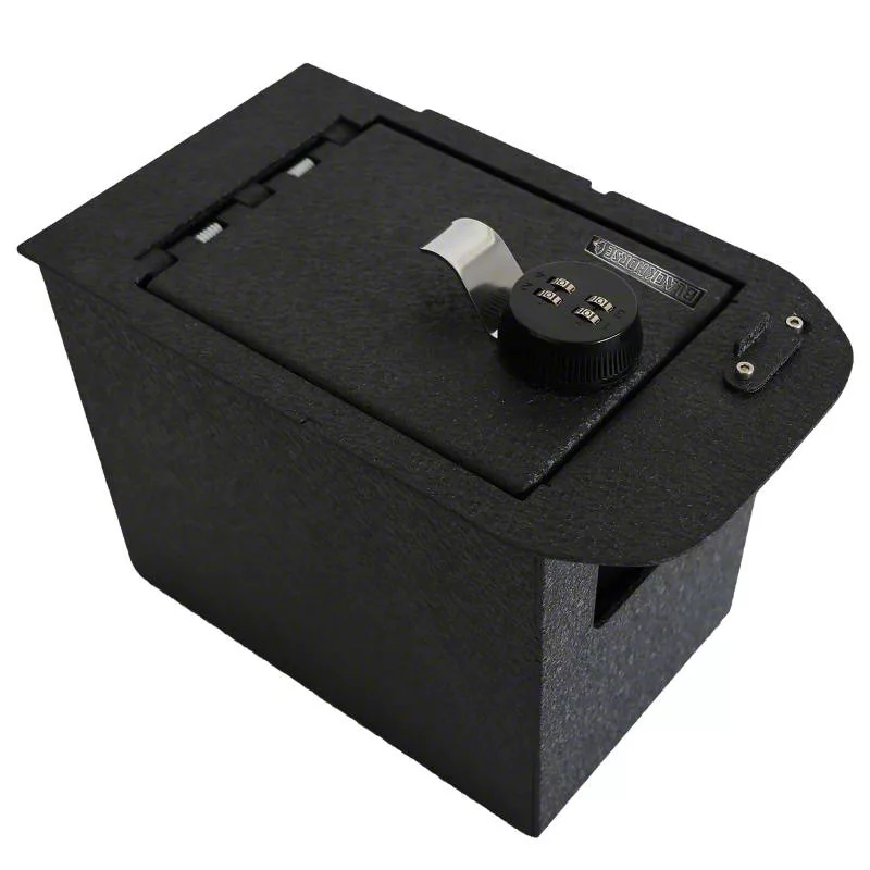 Sierra 3500 Center Console Safe with 4-Digit Combo Lock; Black (22-25 ...