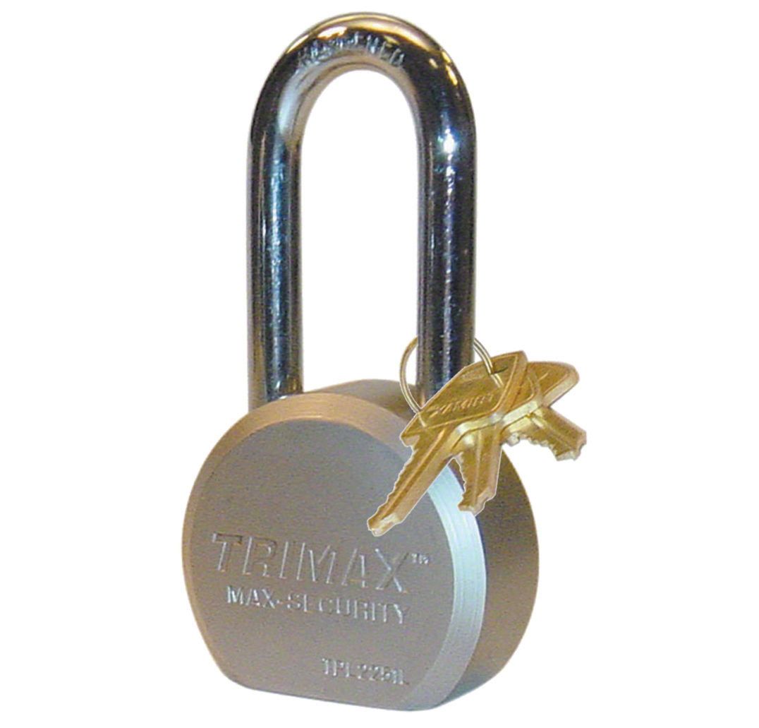Sierra 3500 Hardened Solid Steel Padlock; 64mm Body; 2-1/4-Inch x 11mm ...