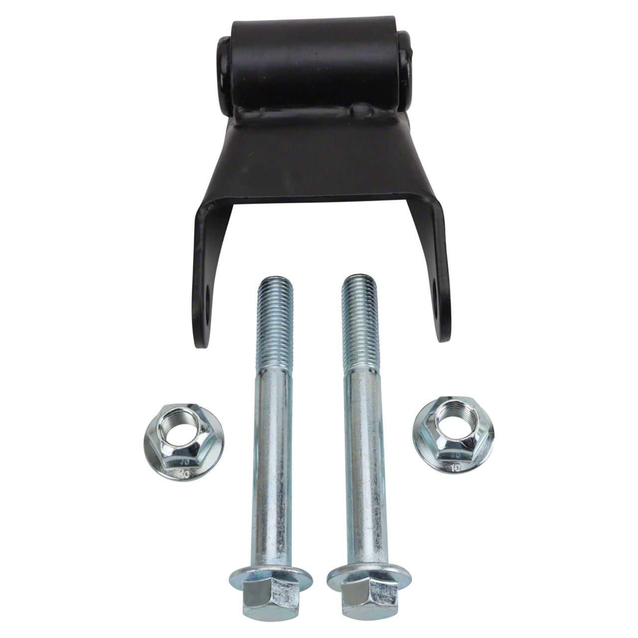 Sierra 3500 Leaf Spring Shackle Kit; Rear Rearward (11-19 Sierra 3500 ...