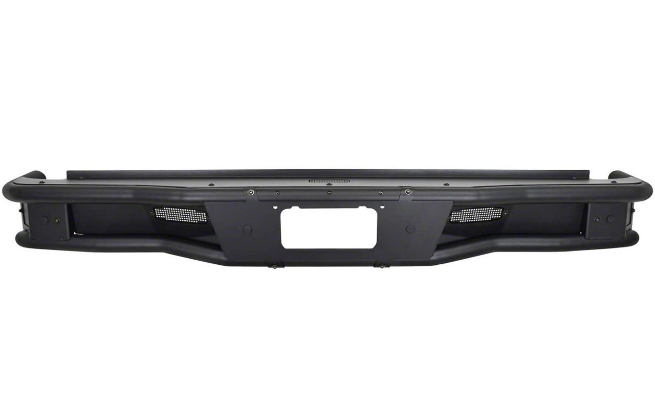 Sierra 3500 Outlaw Rear Bumper; Textured Black (20-24 Sierra 3500 HD ...