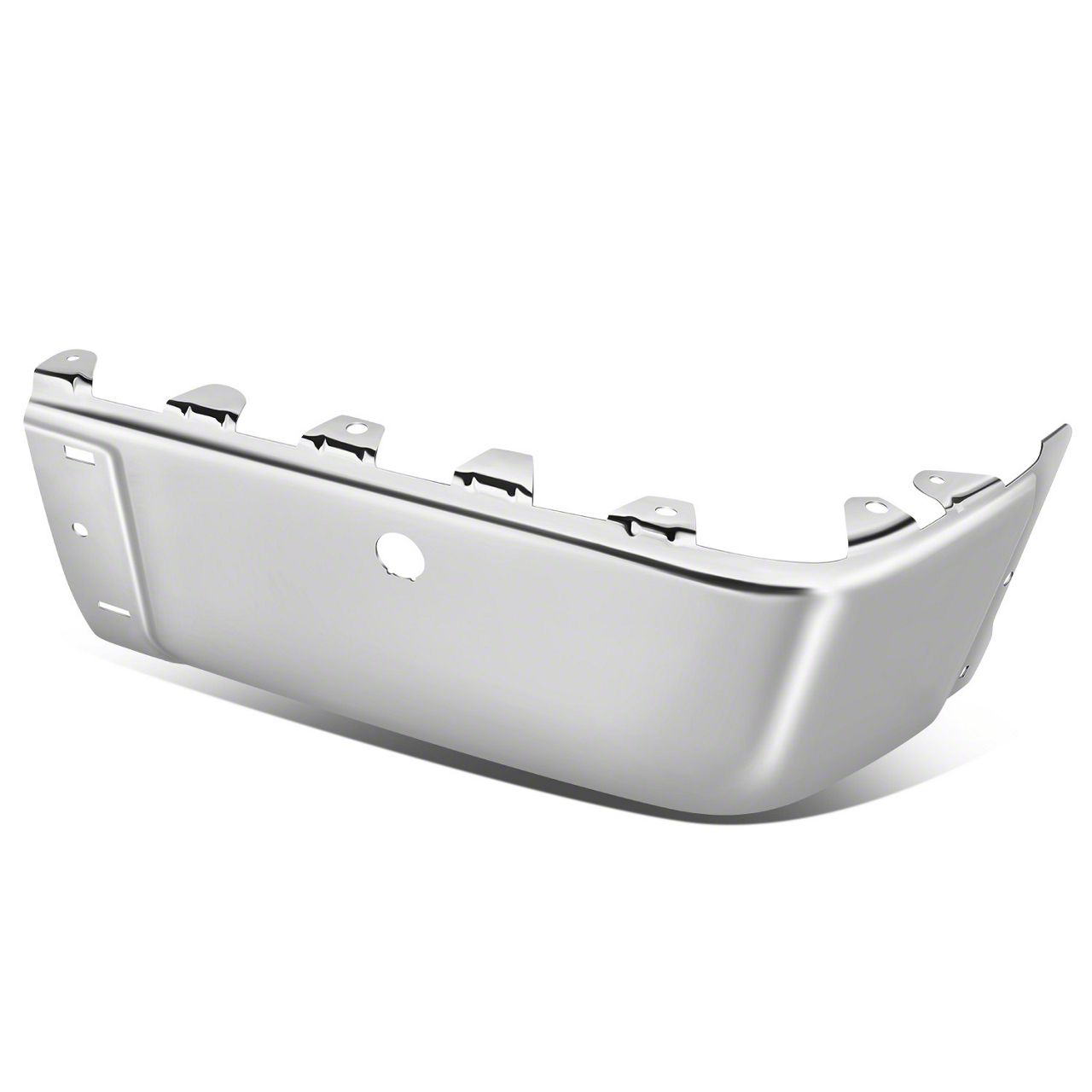 Sierra 3500 Rear Bumper End Cap with Backup Sensor Holes; Passenger ...