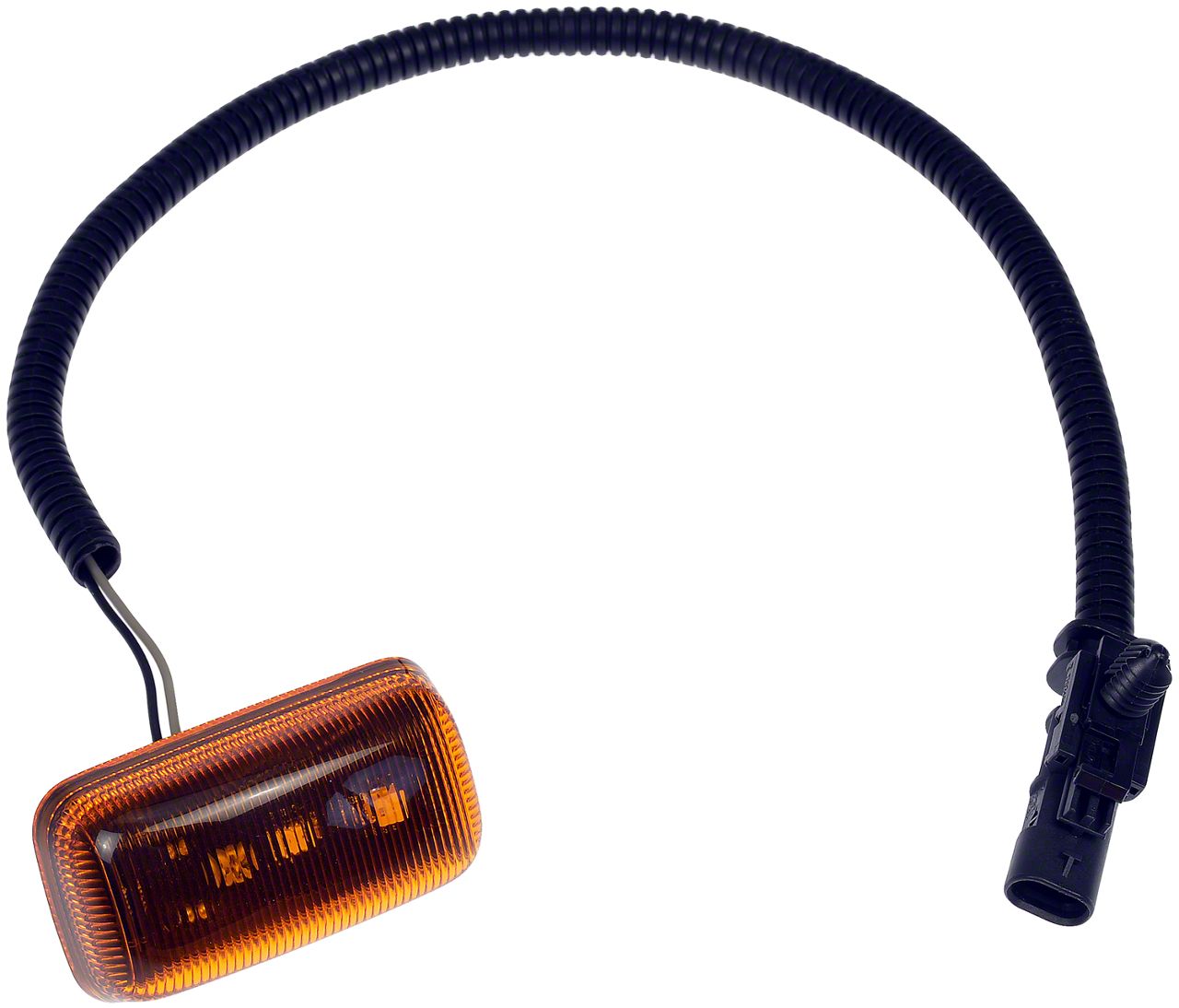 Sierra 3500 Rear Fender Marker Light; Amber (15-19 Sierra 3500 HD DRW ...