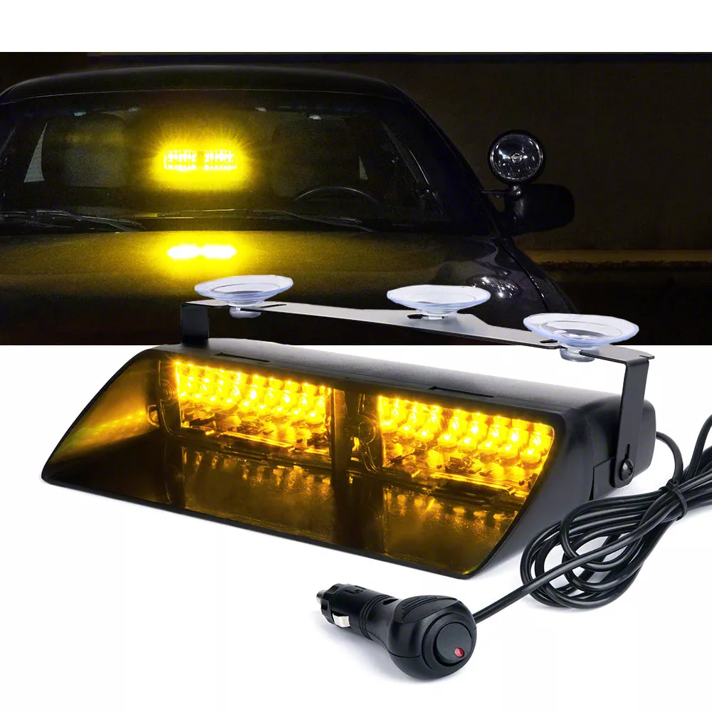 Sierra 3500 Undercover Series Windshield LED Strobe Lights with Suction ...