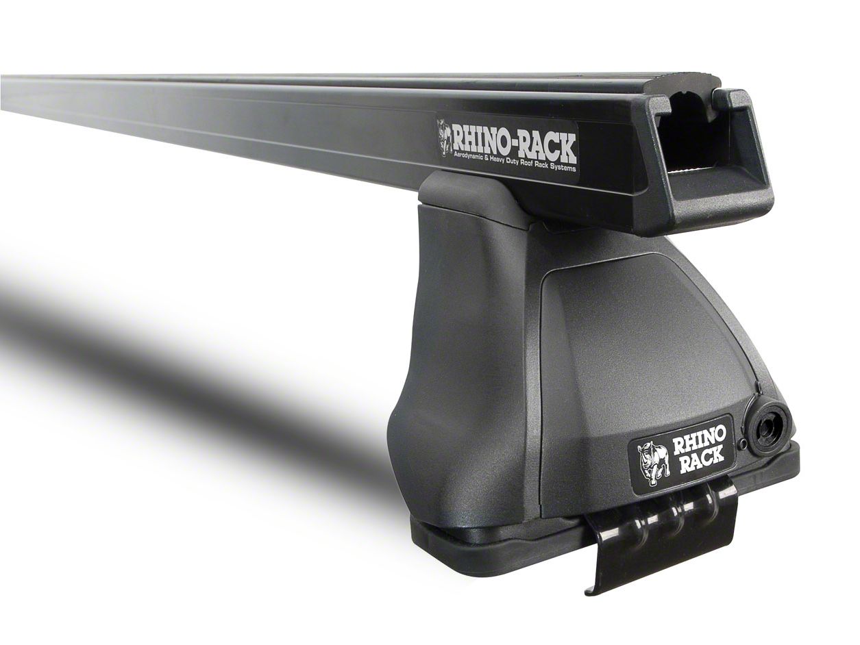 Rhino-Rack Silverado 1500 Heavy Duty 2500 1-Bar Roof Rack; Black JA4073 ...