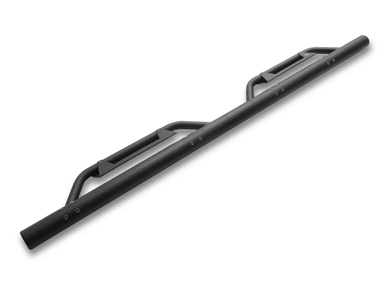 Silverado 1500 3-Inch Nerf Drop Side Step Bars; Black (07-18 Silverado ...