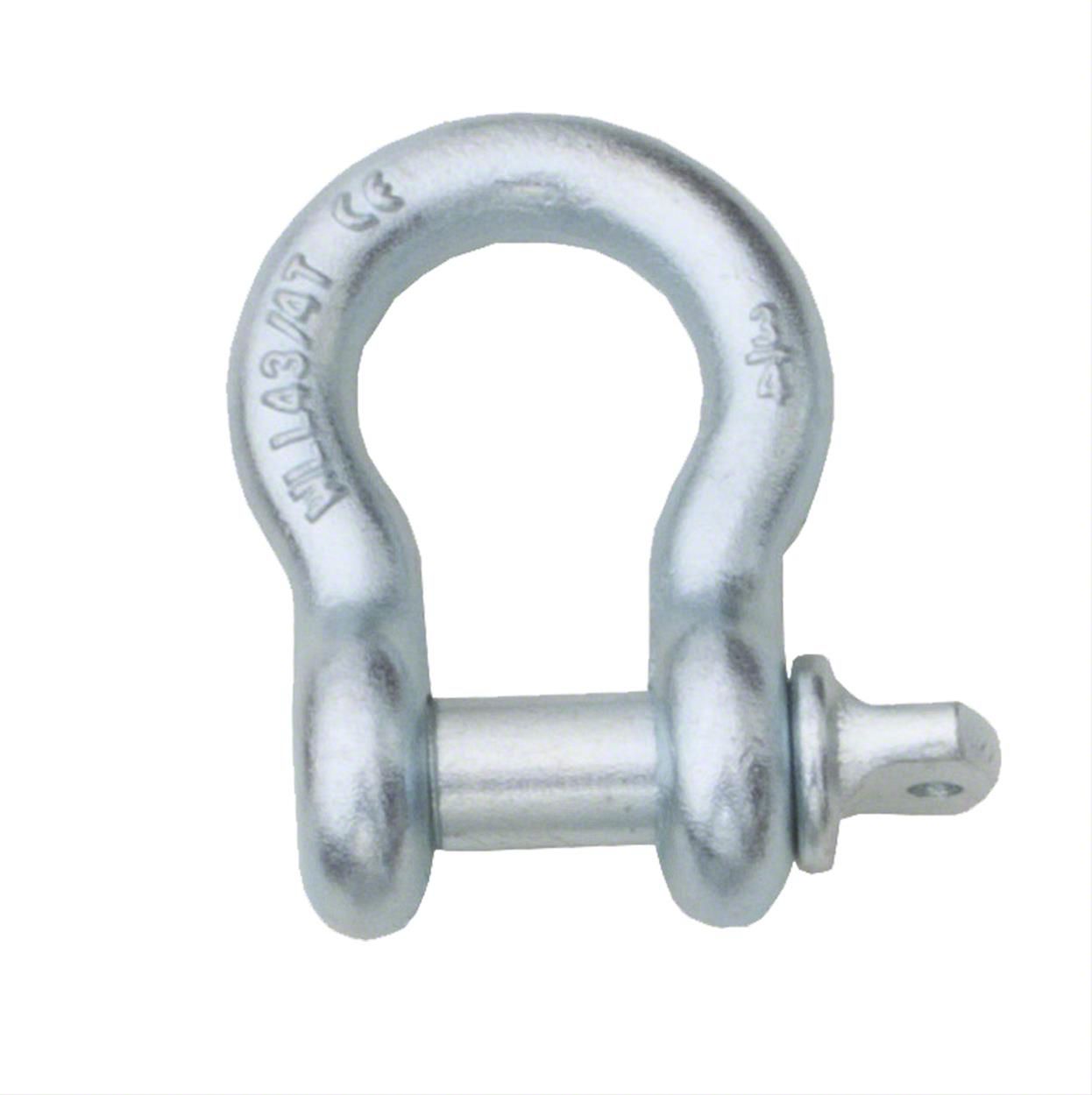 Silverado 1500 3/4-Inch Recovery D-Ring; Silver - Free Shipping