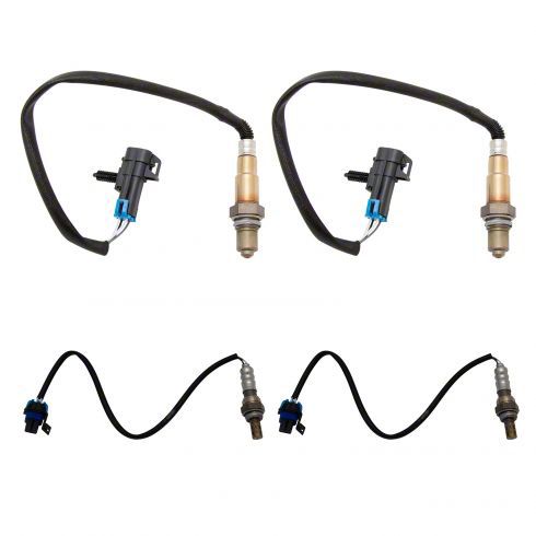 Silverado 1500 4-Piece O2 Oxygen Sensor Set (08-13 4.3L Silverado 1500 ...