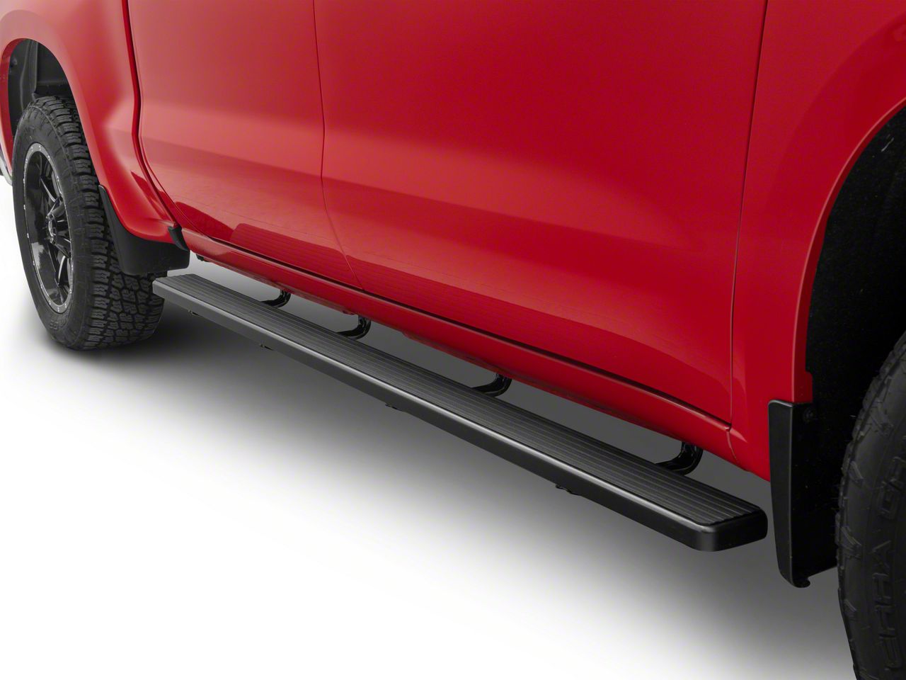 Silverado 1500 5-Inch iStep Running Boards; Black (19-25 Silverado 1500 ...
