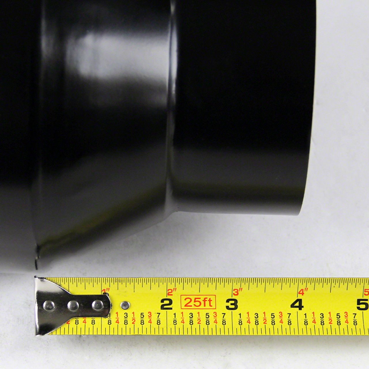 Silverado 1500 6-Inch Bolt-On Angled Exhaust Tip; Black (Fits 4-Inch ...