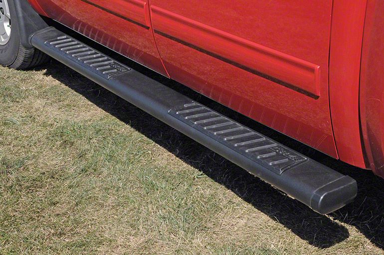 Silverado 1500 6-Inch Oval UltraBlack Tube Step Side Step Bars without ...
