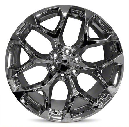 Silverado 1500 6-Y Spoke Replica Chrome 6-Lug Wheel; 22x9; 31mm Offset ...