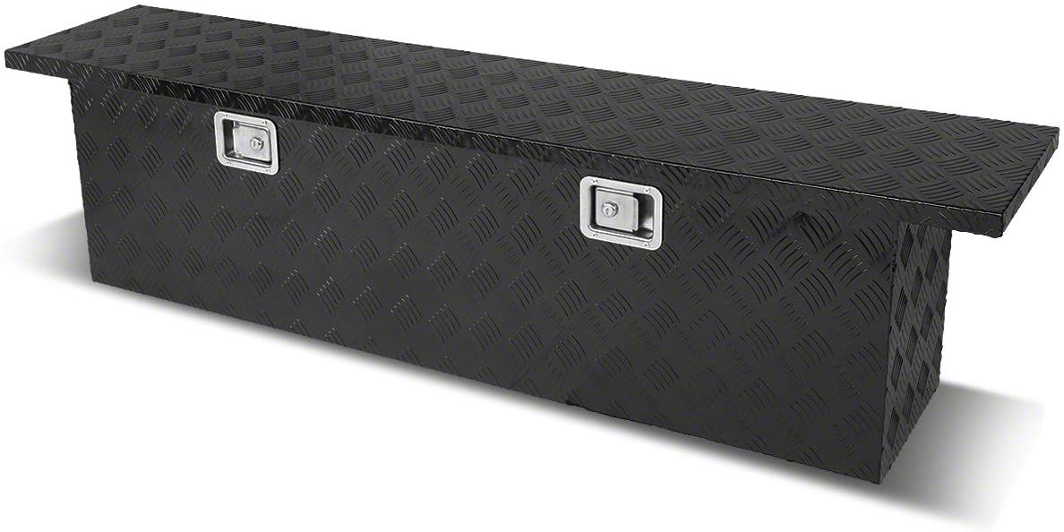 Silverado 1500 63x12x16-Inch Crossover Tool Box; Black (Universal; Some ...