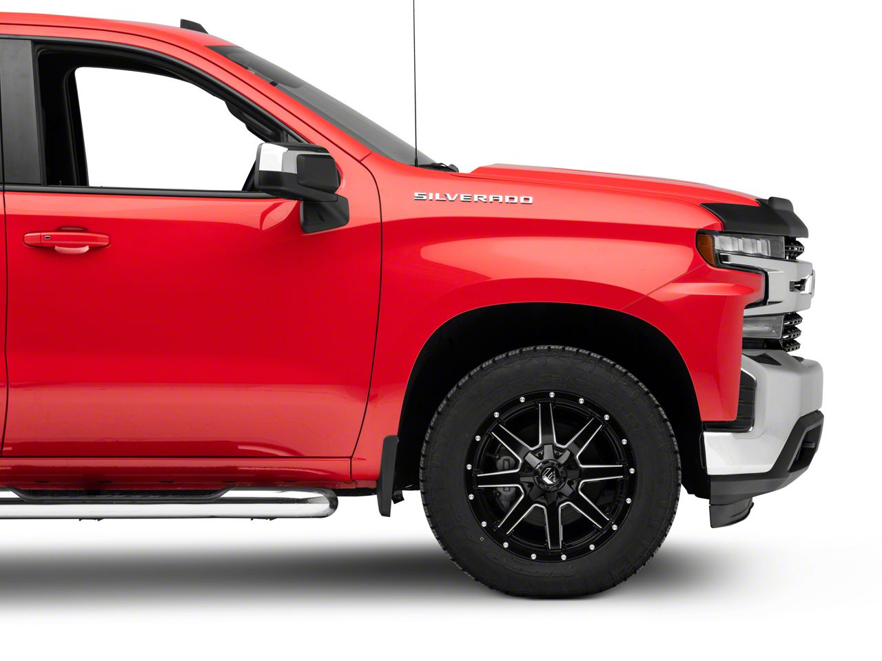 Silverado 1500 Aeroskin II Hood Protector; Textured Black (19-25 ...