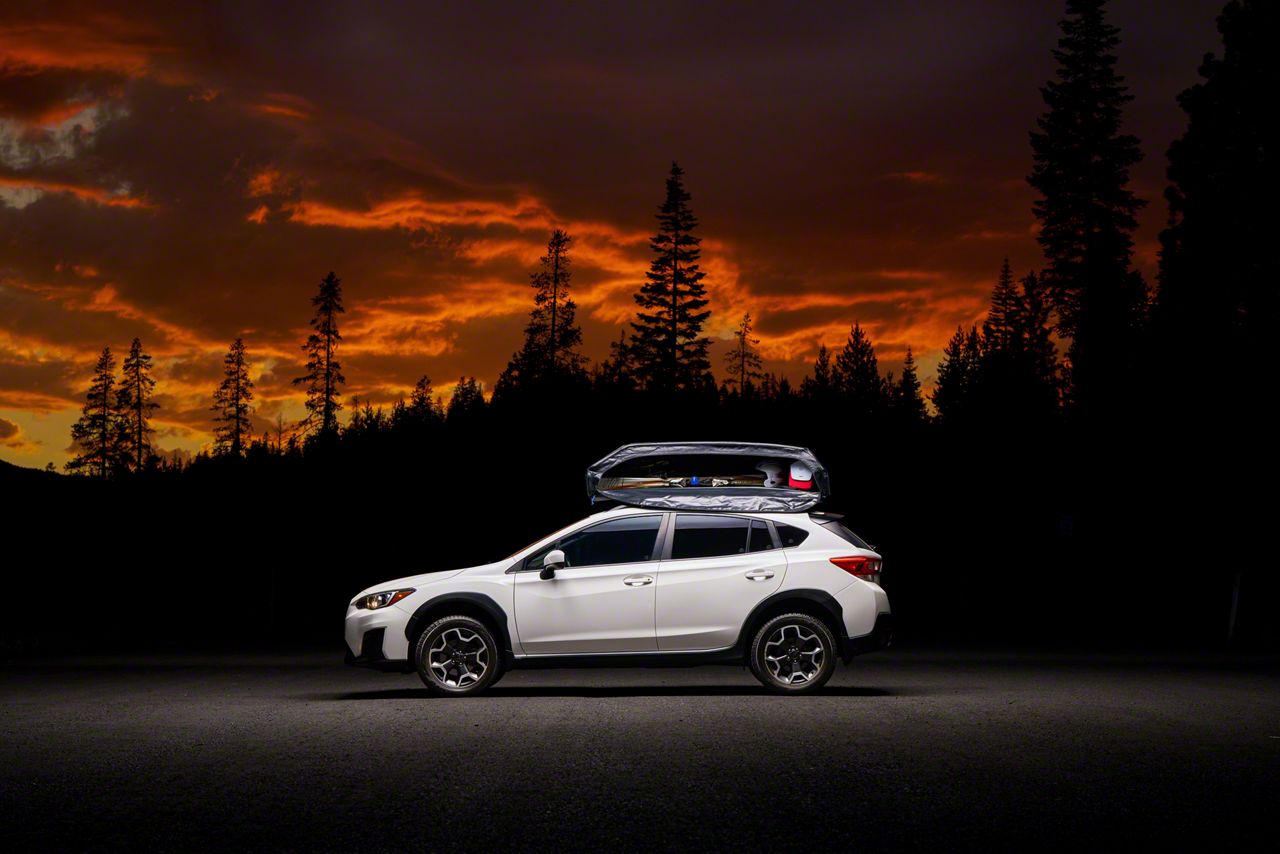 Silverado 1500 Air-Carrier Roof Top Cargo Box; Sport (Universal; Some ...