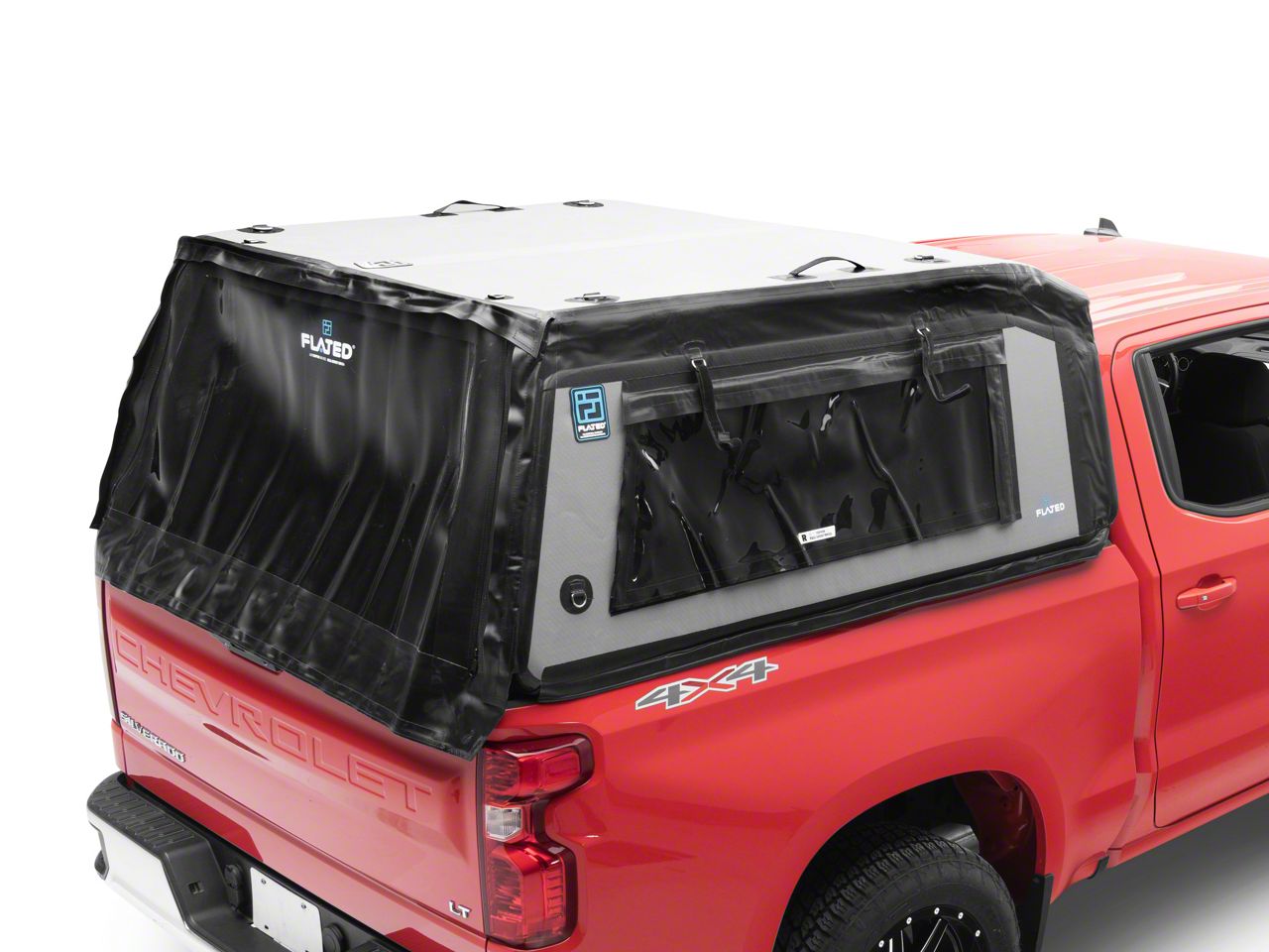 Silverado 1500 Air-Topper MR56 Mid-Rise Bed Cap; Full-Short (04-26 ...