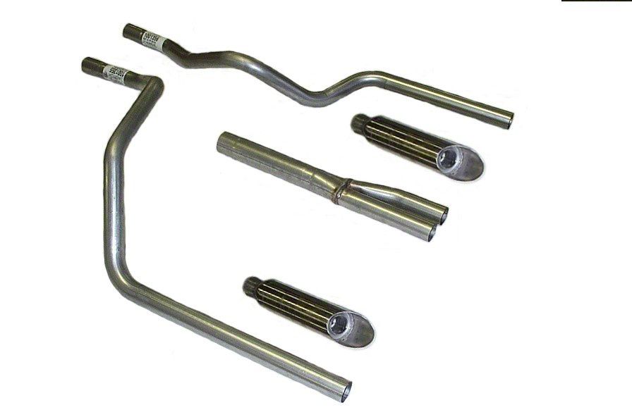 Silverado 1500 Aluminized Deep-Tone Muffler-Back Dual Exhaust System ...