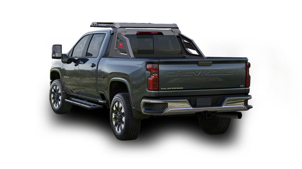 Silverado 1500 Armour Chase Rack; Black (07-13 Silverado 1500) - Free ...