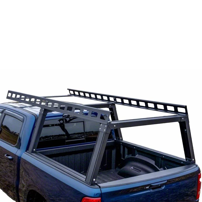 Silverado 1500 Base K2 Over Cab Rack; Black (04-25 Silverado 1500 w/ 5. ...
