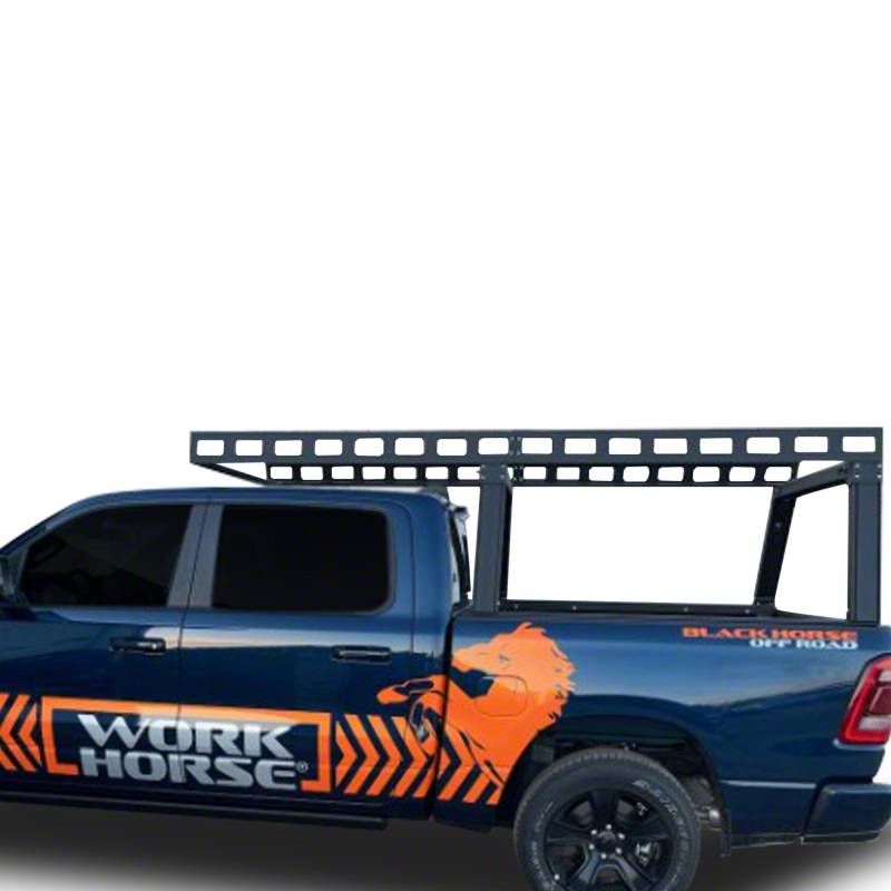 Silverado 1500 Base K2 Over Cab Rack; Black (99-25 Silverado 1500 w/ 6. ...