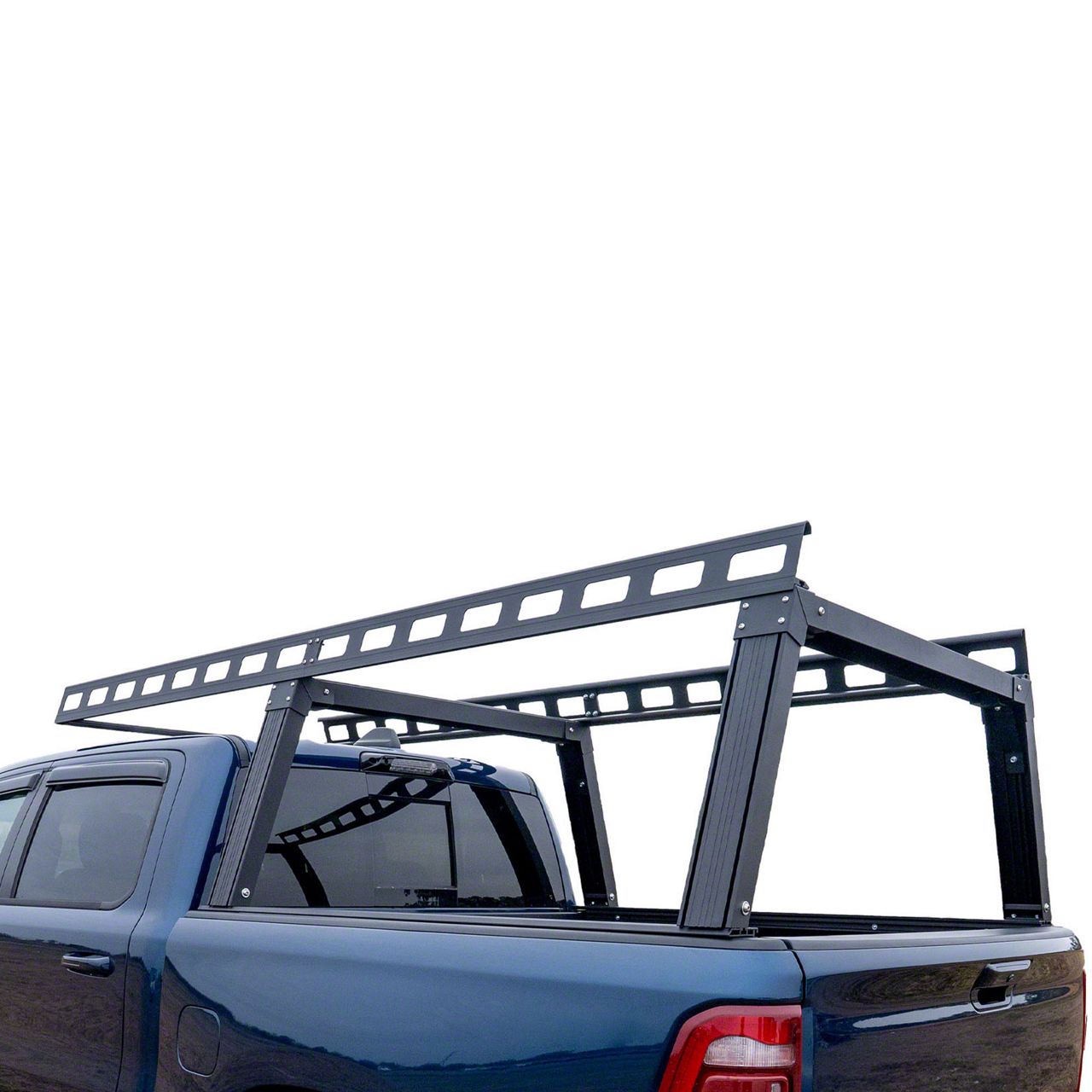Silverado 1500 Base K2 Over Cab Rack; Black (99-25 Silverado 1500 w/ 6. ...