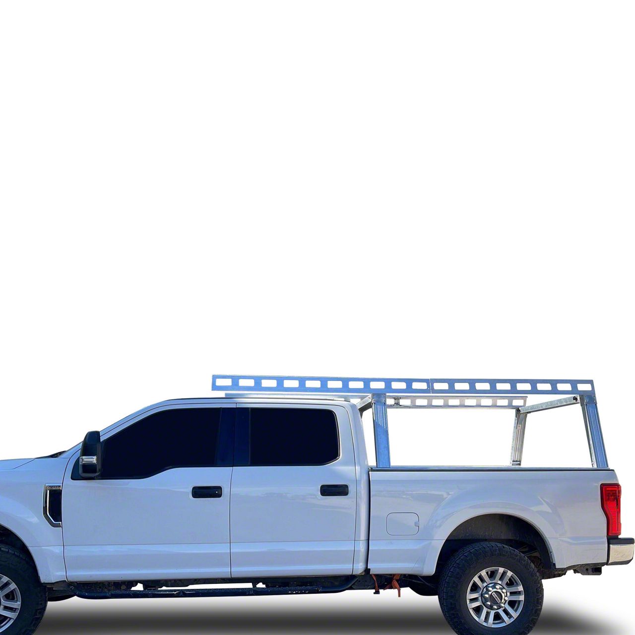Silverado 1500 Base K2 Over Cab Rack; Silver (04-25 Silverado 1500 w/ 5 ...