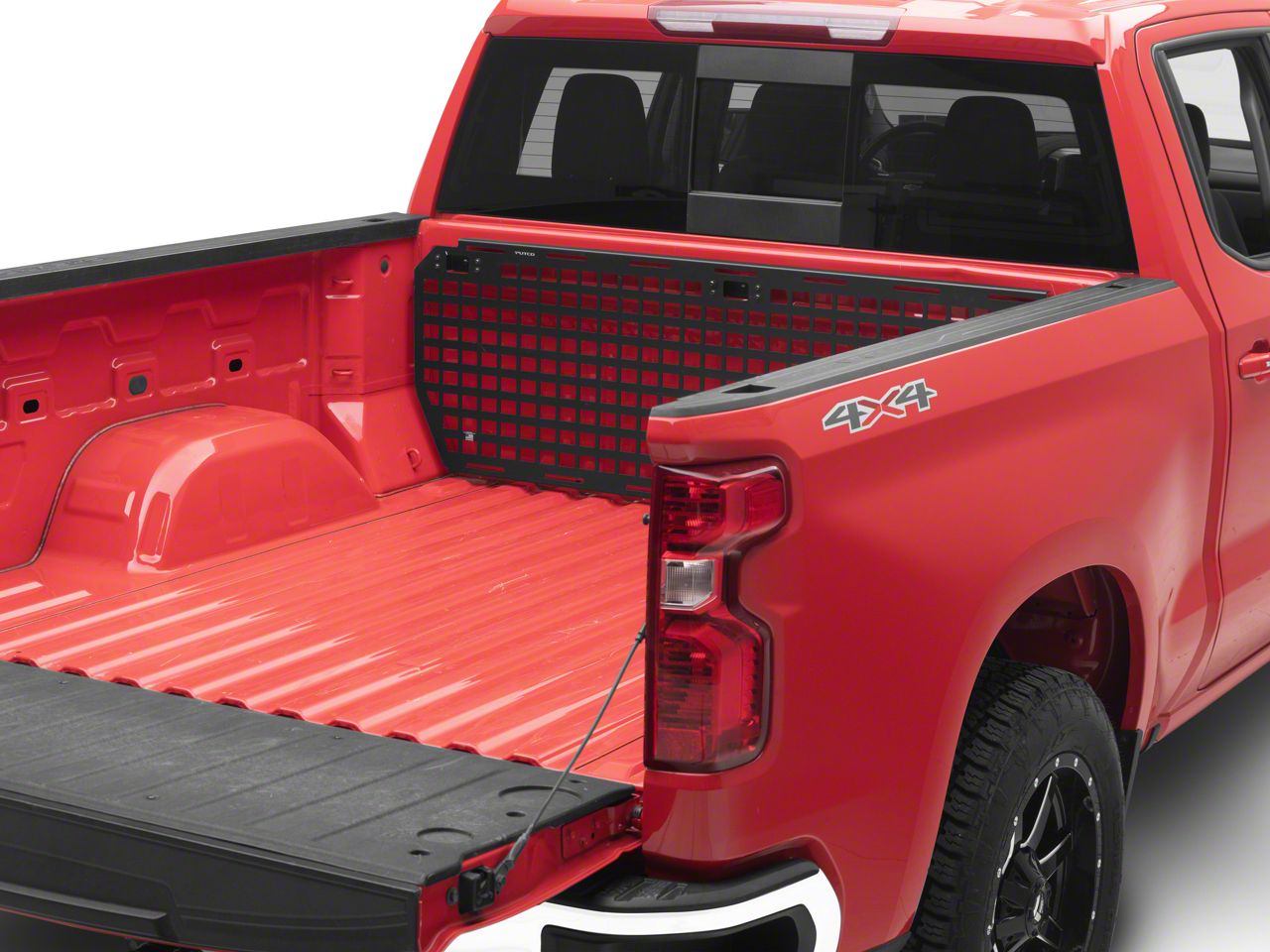Putco Silverado 1500 Truck Bed MOLLE Panel; Front Bulk Head 195003 (19 ...