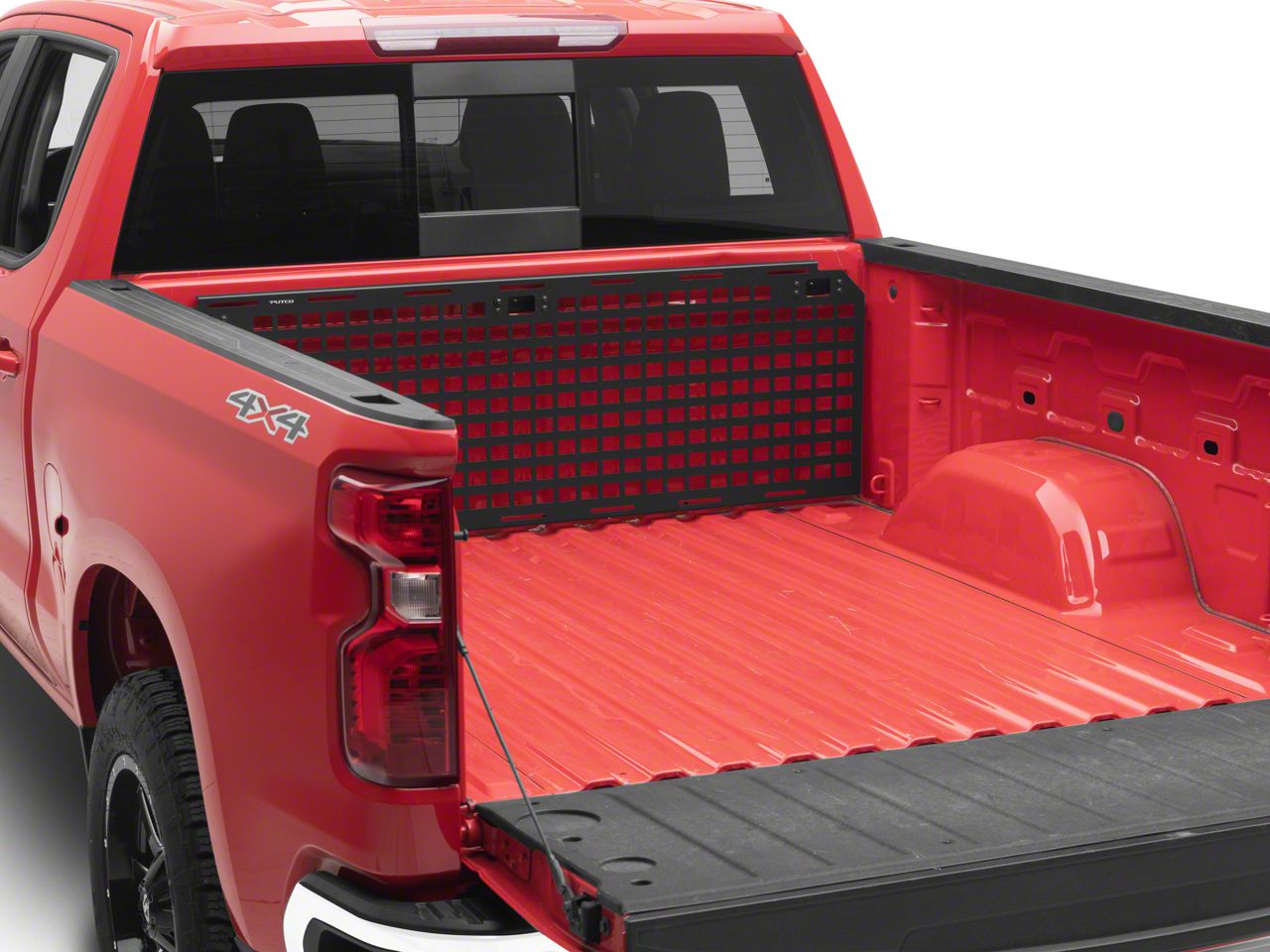 Putco Silverado 1500 Truck Bed MOLLE Panel; Front Bulk Head 195003 (19 ...