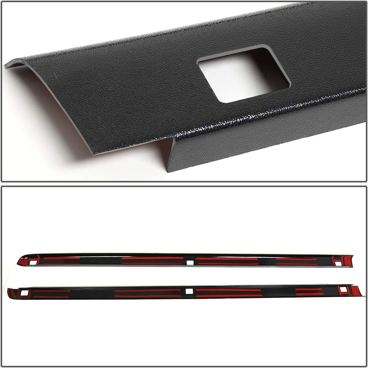 Silverado 1500 Bed Rail Caps with Stake Hole Openings (07-13 Silverado ...