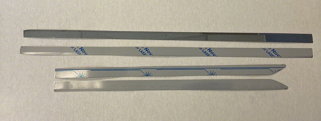 Silverado 1500 Body Side Molding Accent Trim; Stainless Steel (14-18 ...