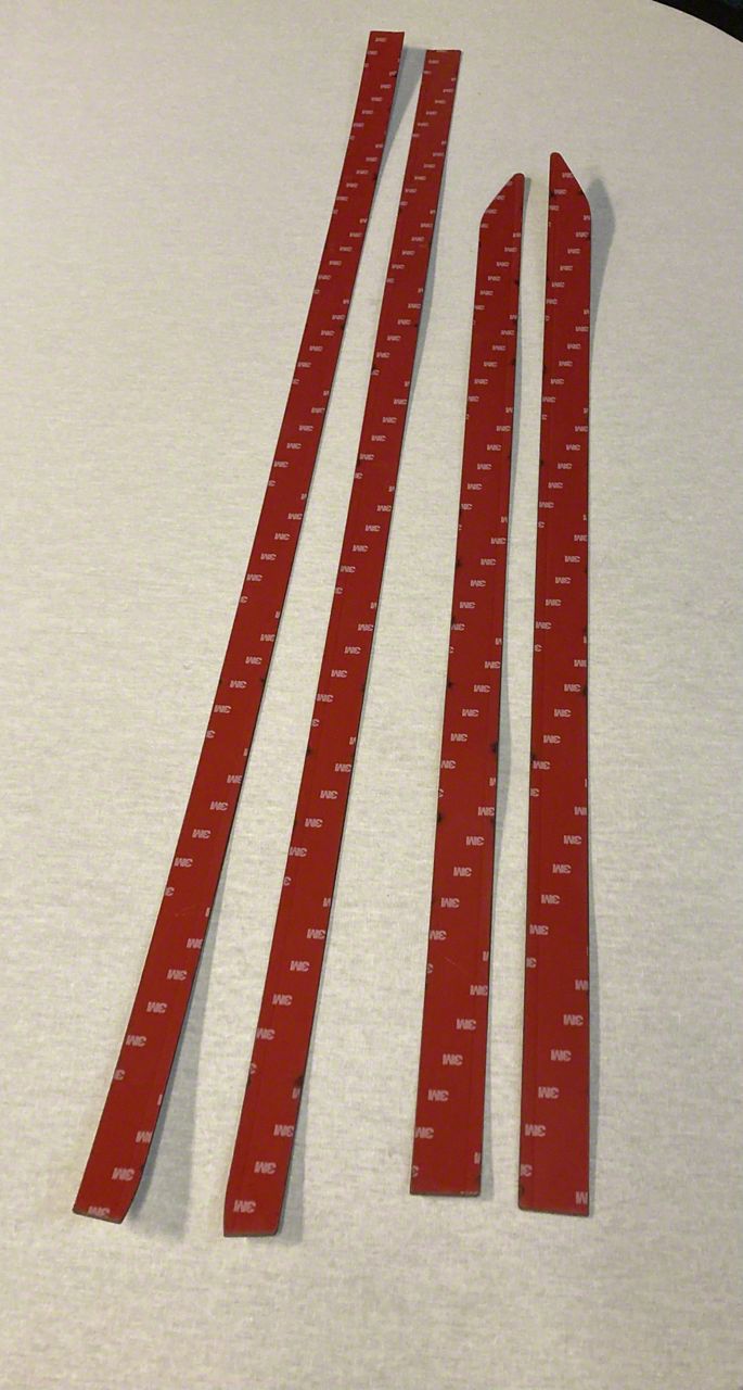 Silverado 1500 Body Side Molding Accent Trim; Stainless Steel (14-18 ...