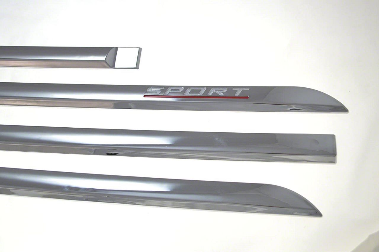 Silverado 1500 Body Side Moldings; Chrome (14-18 Silverado 1500) - Free ...