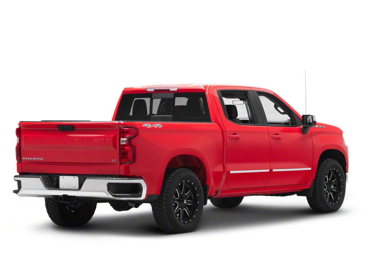Silverado 1500 Body Side Moldings; Chrome (14-25 Silverado 1500) - Free ...