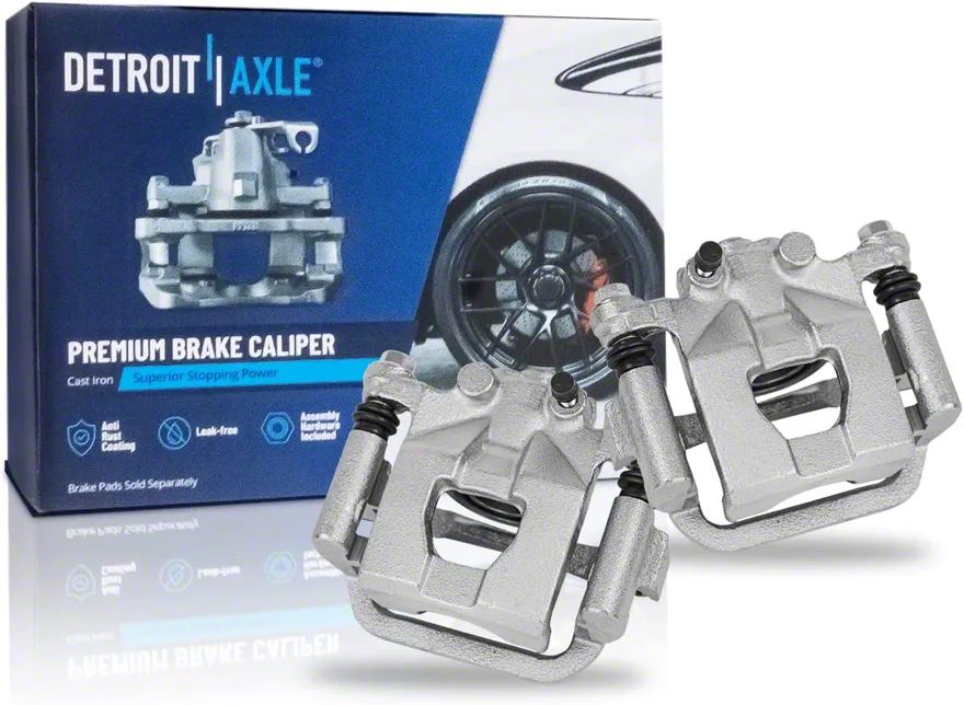 Silverado 1500 Brake Calipers; Rear (07-13 Silverado 1500 w/ Rear Disc ...