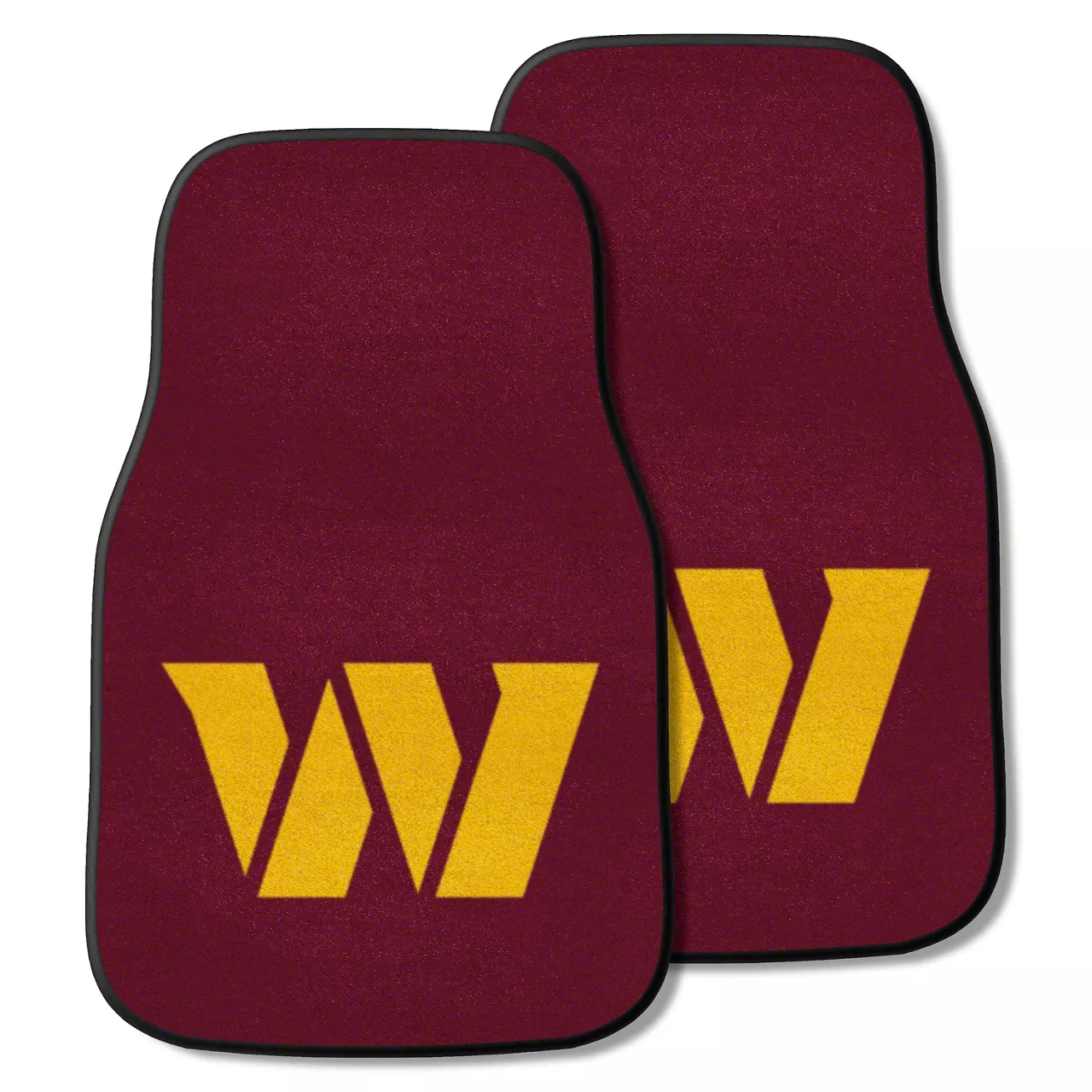 Silverado 1500 Carpet Front Floor Mats with Washington Commanders Logo ...