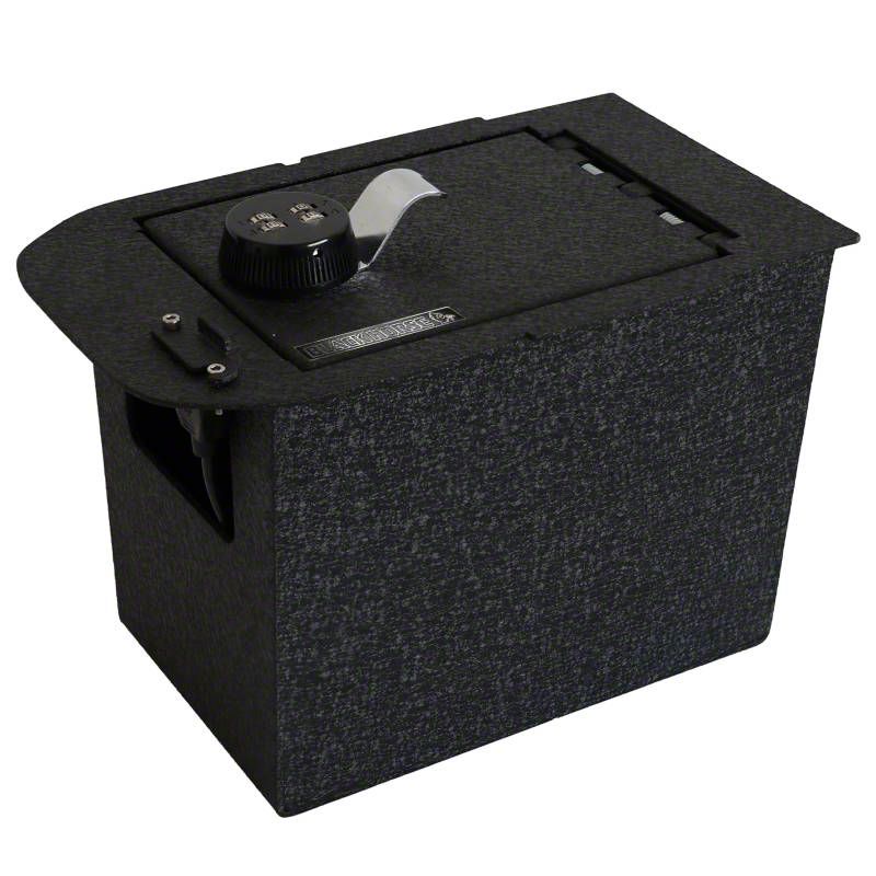 Silverado 1500 Center Console Safe with 4-Digit Combo Lock; Black (22 ...