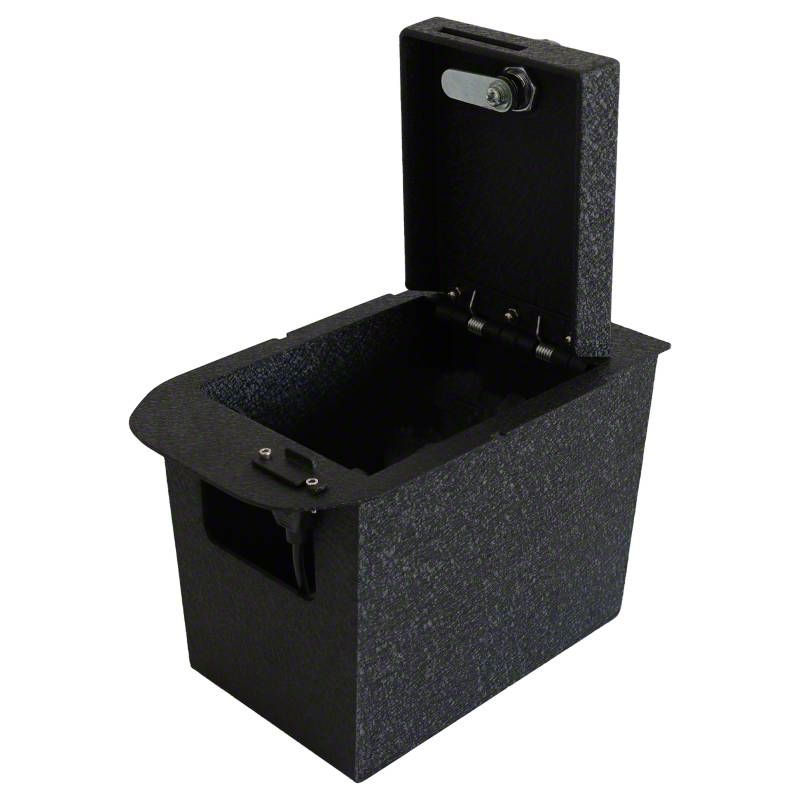Silverado 1500 Center Console Safe with 4-Digit Combo Lock; Black (22 ...