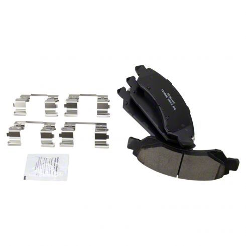 Silverado 1500 Ceramic Brake Pads; Front Pair (07-18 Silverado 1500 ...